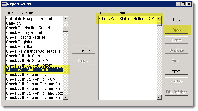Report Writer - How to add custom data to a Report Writer report