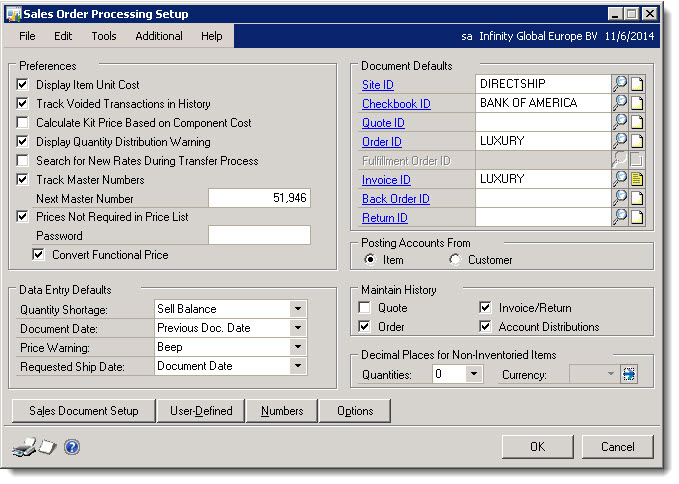 Dynamics - Setting the Currency and Quantity Decimal Places for Non ...